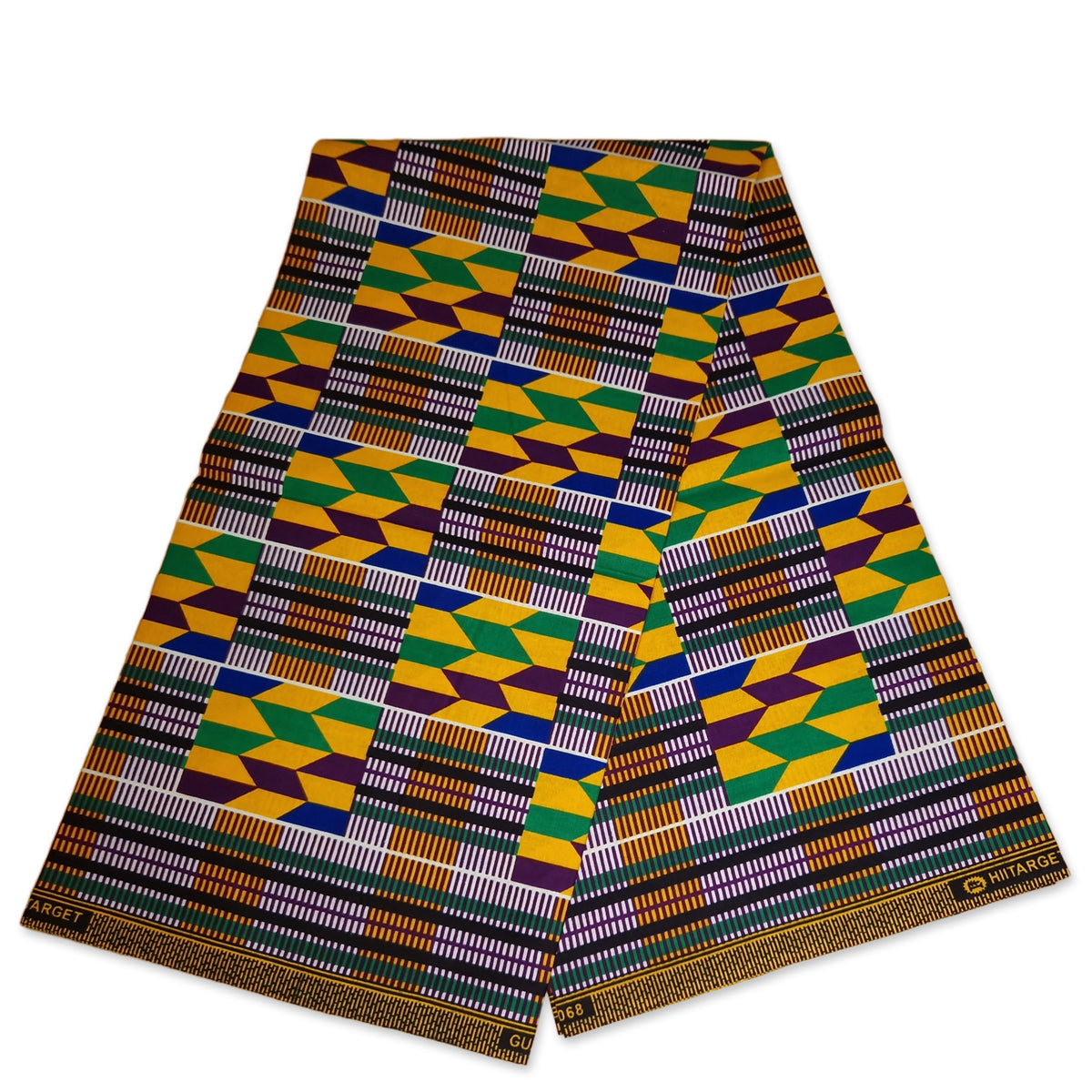 African kente print fabric / Ghana wax cloth KT-3109 - 100% Cotton ...