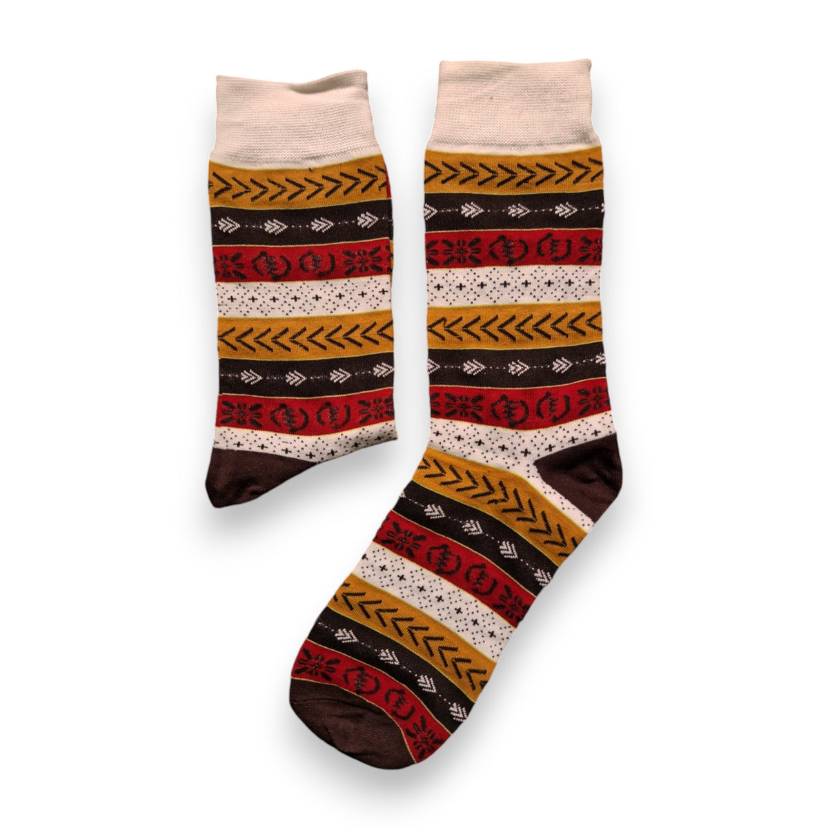 African socks / Afro socks set BAMABARA in pouch - Set of 4 pairs ...