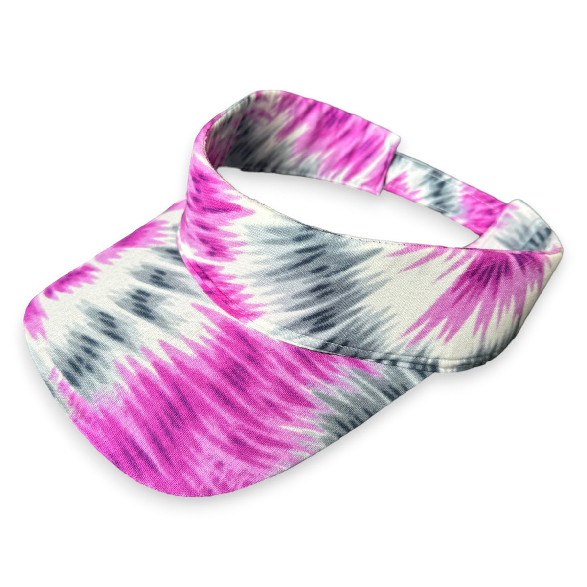 African print Sun visor cap - Purple Tie Dye – AfricanFabs